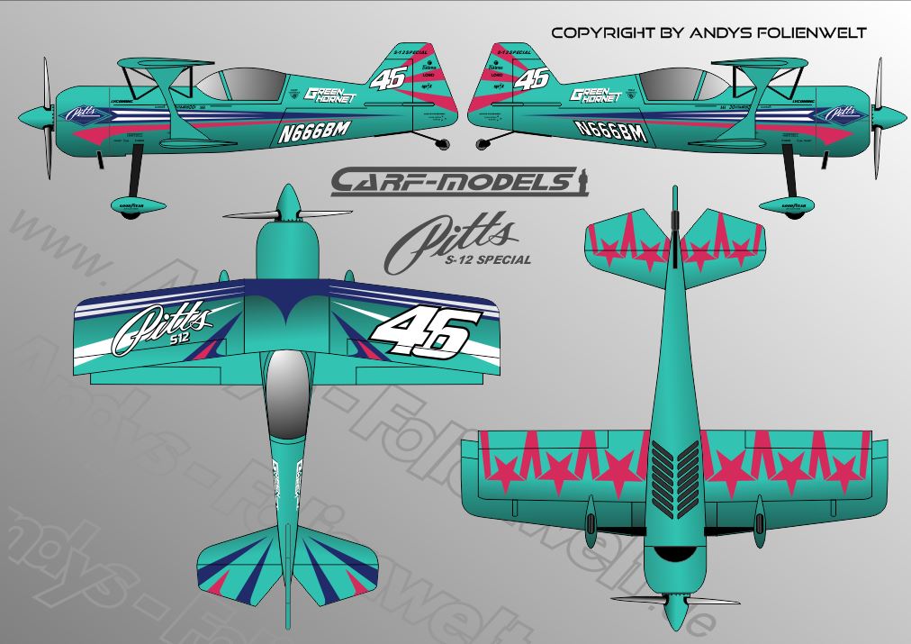 Foliendesign, Doppeldecker,